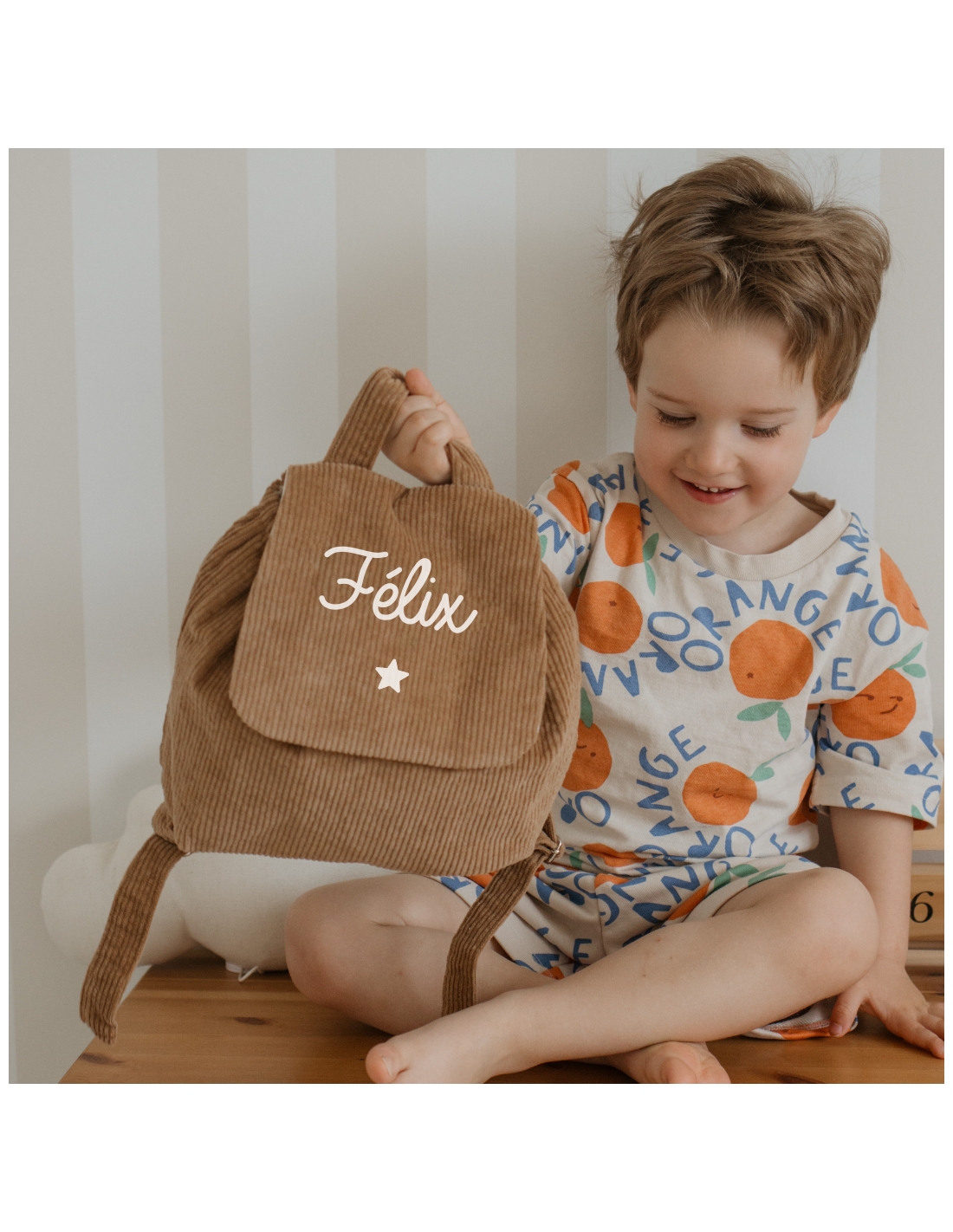 Oh-lala Paris | Sac à dos personnalisable pour enfant | Cartable école